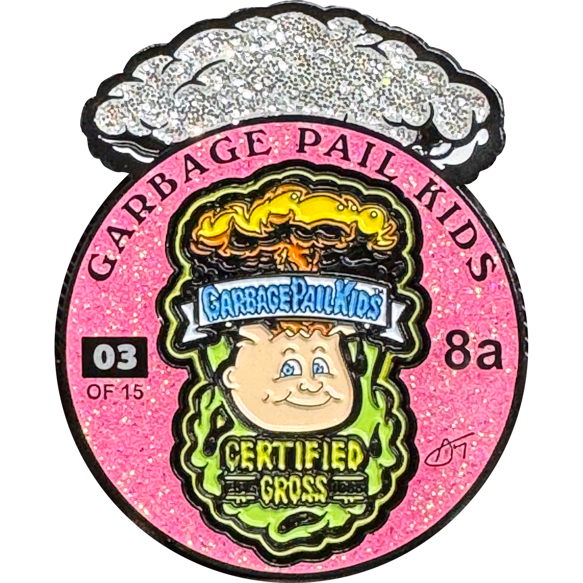 STRICT 1 SET LIMIT: Coin & pin Combo deal: Pink Glitter Pin and matchi ...