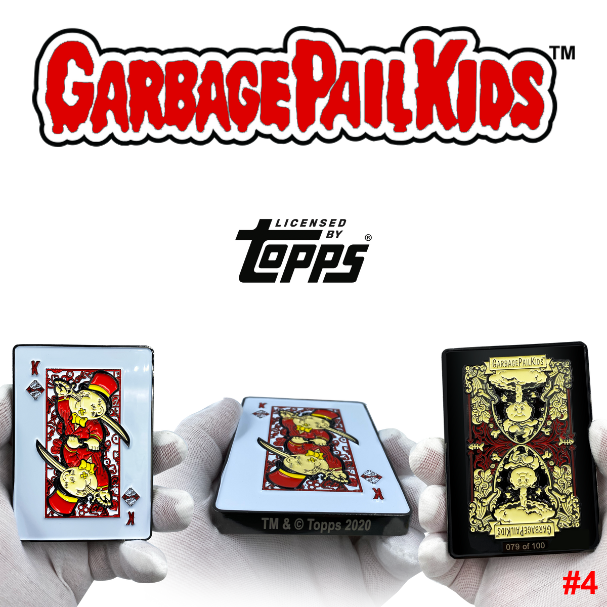 Mick Dagger GPK Challenge Coin Officially Licensed Topps Garbage Pail ...